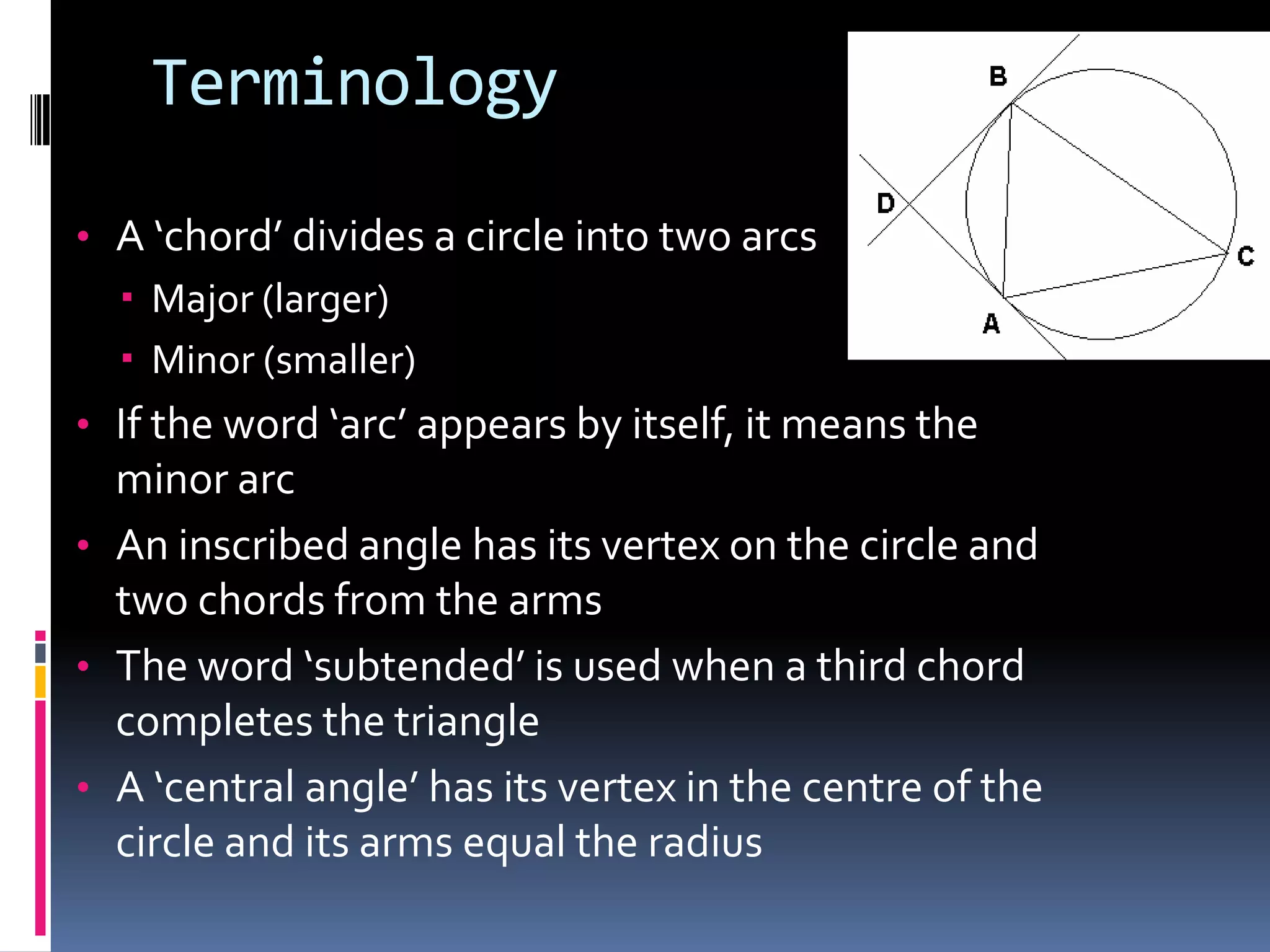 Circle geometry | PPTX