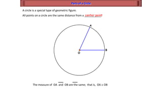 Circle geometry | PPTX