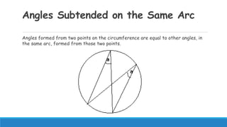 Circle geometry | PPTX