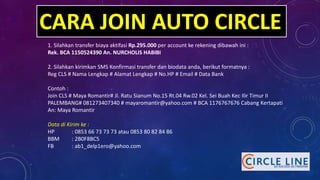 CIRCLE LINE SEJAHTERA BY HABIBI | PPT
