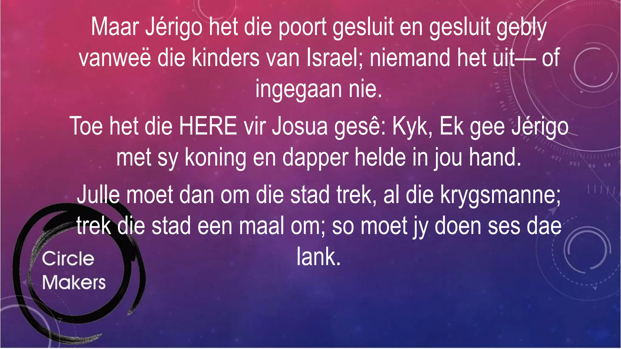 Circle makers jou jerigo | PPT