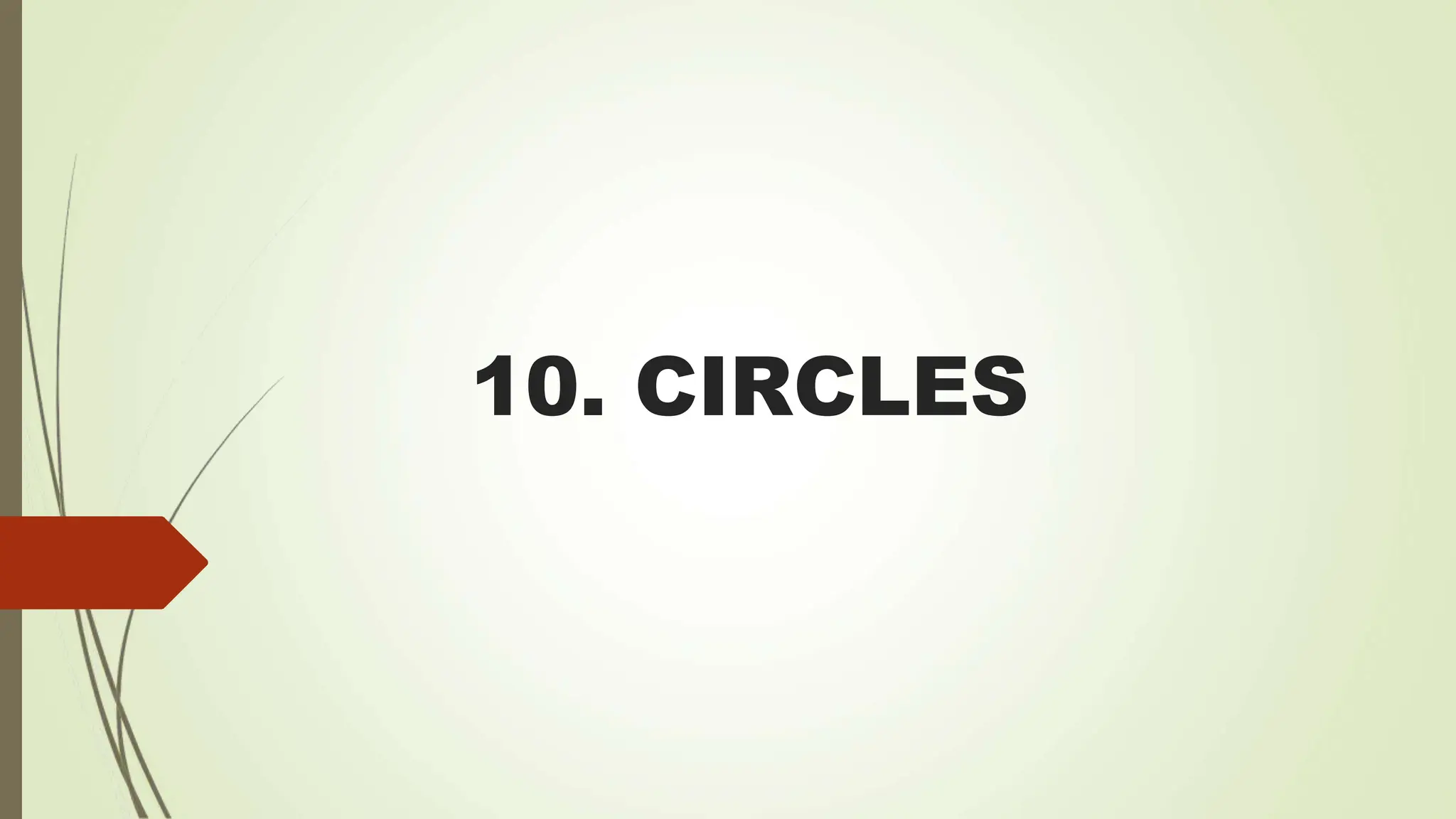 CIRCLE math 10 Second Quarter PowerPoint | PPTX