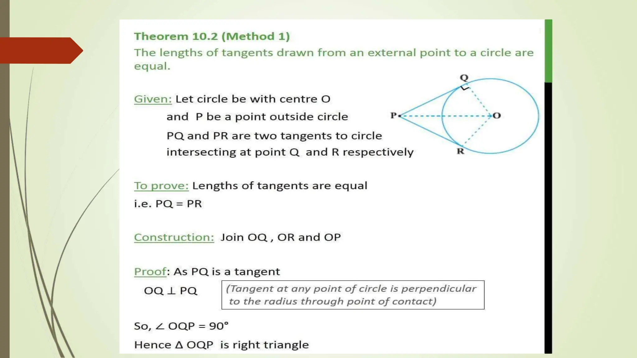 CIRCLE math 10 Second Quarter PowerPoint | PPTX