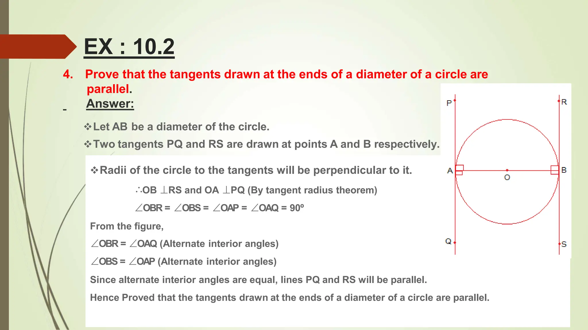 CIRCLE math 10 Second Quarter PowerPoint | PPTX