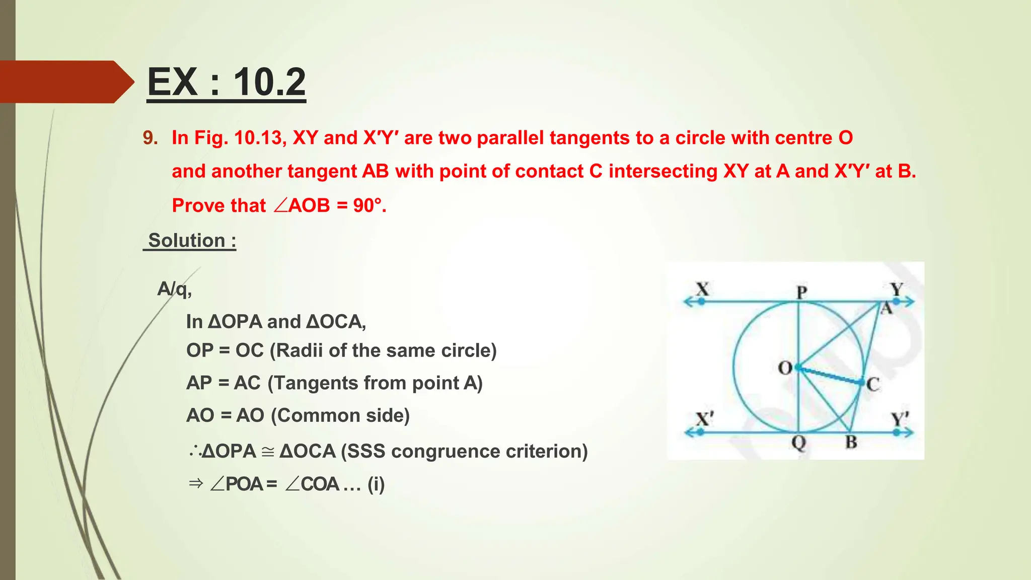 CIRCLE math 10 Second Quarter PowerPoint | PPTX