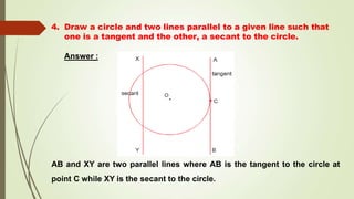 CIRCLE math 10 Second Quarter PowerPoint | PPTX