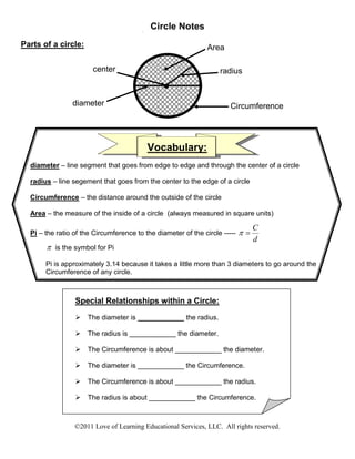 Circle notes | PDF