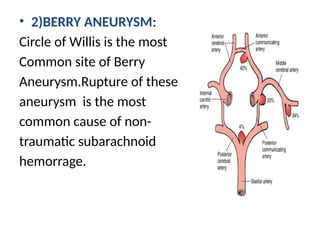 Circle of Willis and its clinical relevance | PPTX
