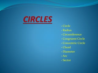 Circles | PPTX