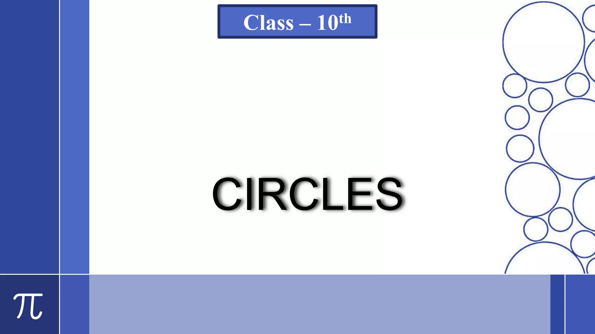 Circles Class 10th | PPTX