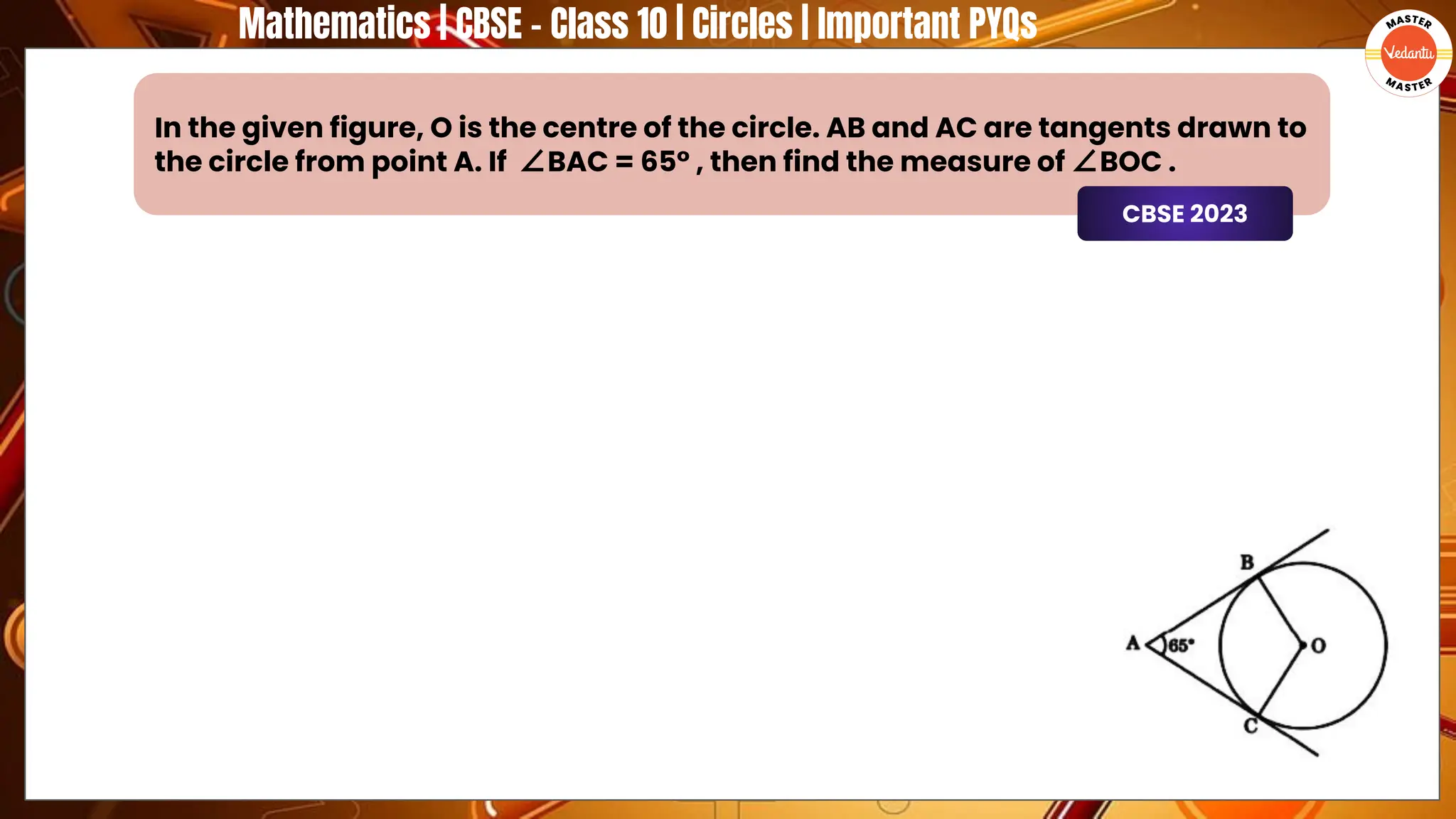 Circles cbse 10 board exam triangles and circles | PDF