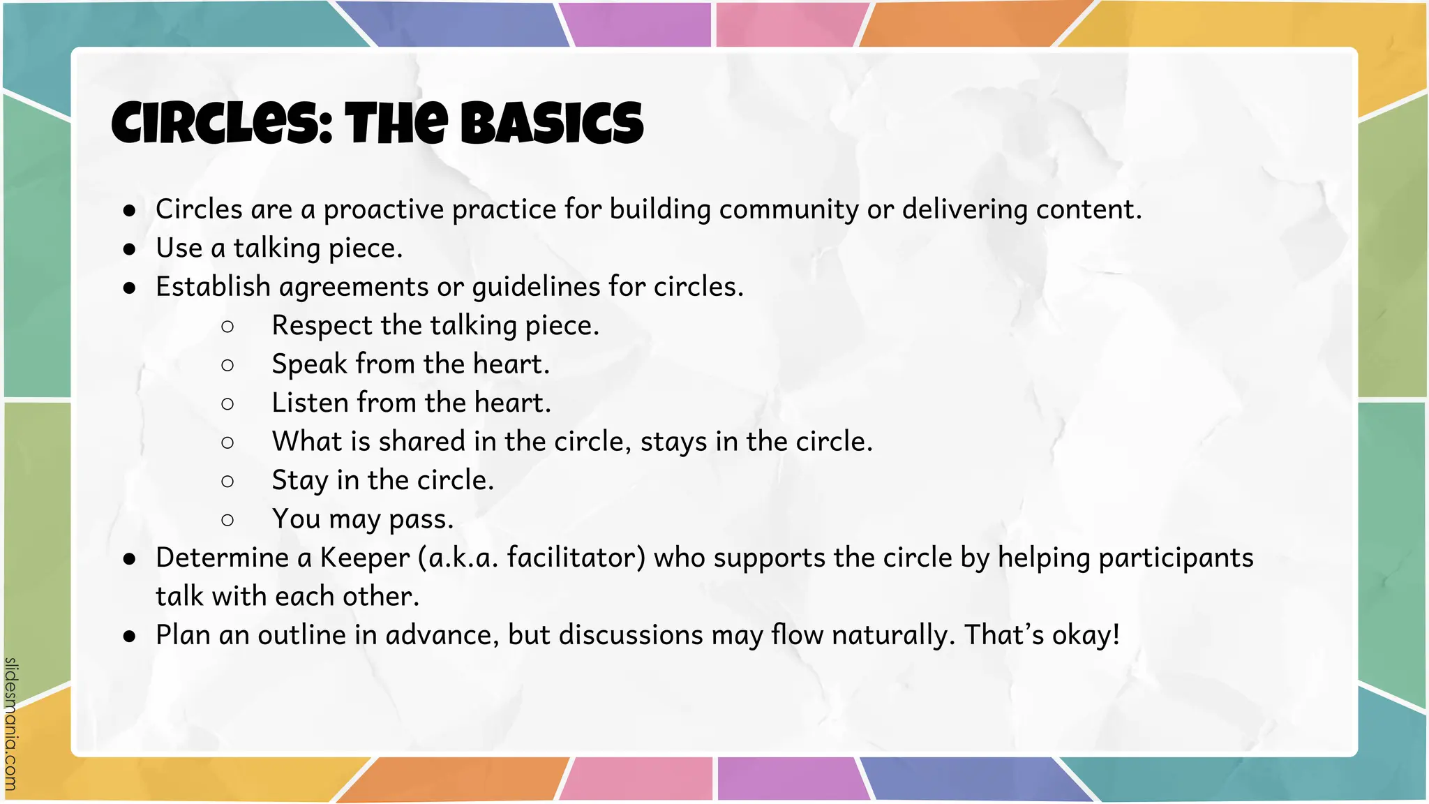 Foundation of Restorative Circles in School | PDF | Education