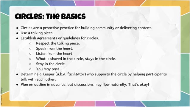 Foundation of Restorative Circles in School | PDF | Education