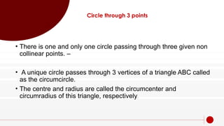 CIRCLES.pptx Mathematics class ix circles | PPTX