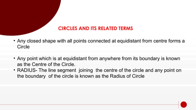 CIRCLES.pptx Mathematics class ix circles | PPTX | Geography | Science