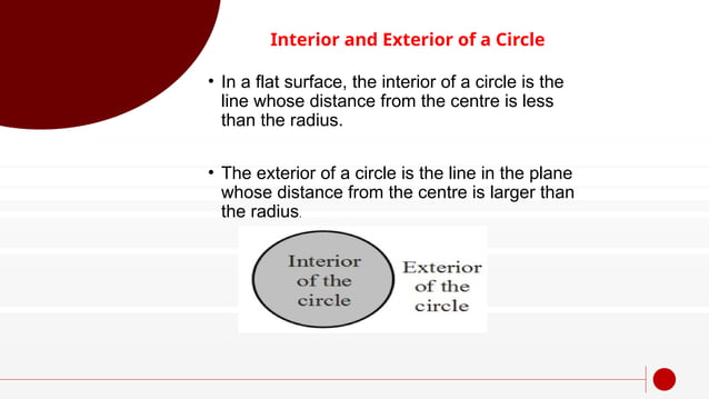 CIRCLES.pptx Mathematics class ix circles | PPTX | Geography | Science