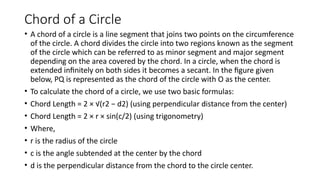 CIRCLES. GRADE 10. DEFINATION OF CIRCLES | PPTX