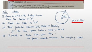 circles_with_exercises for students of mid | PPT