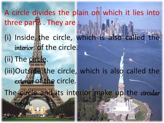 Circles - Maths project | PPSX | Geography | Science