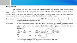 Circles and it's Arc MATHEMATICS 10.pptx