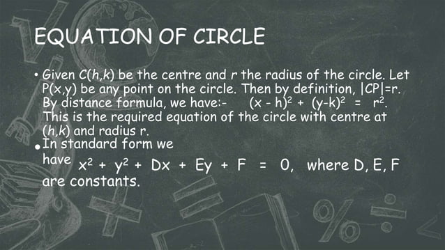 Circles and parabola | PPT