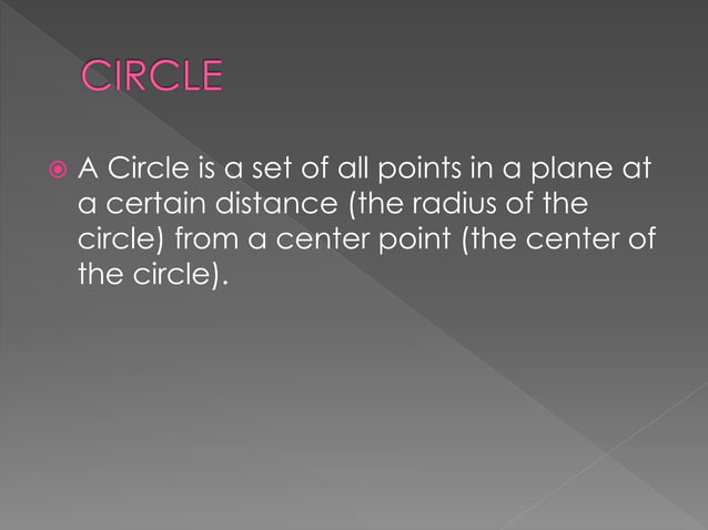 Circles chapter 15 | PPTX