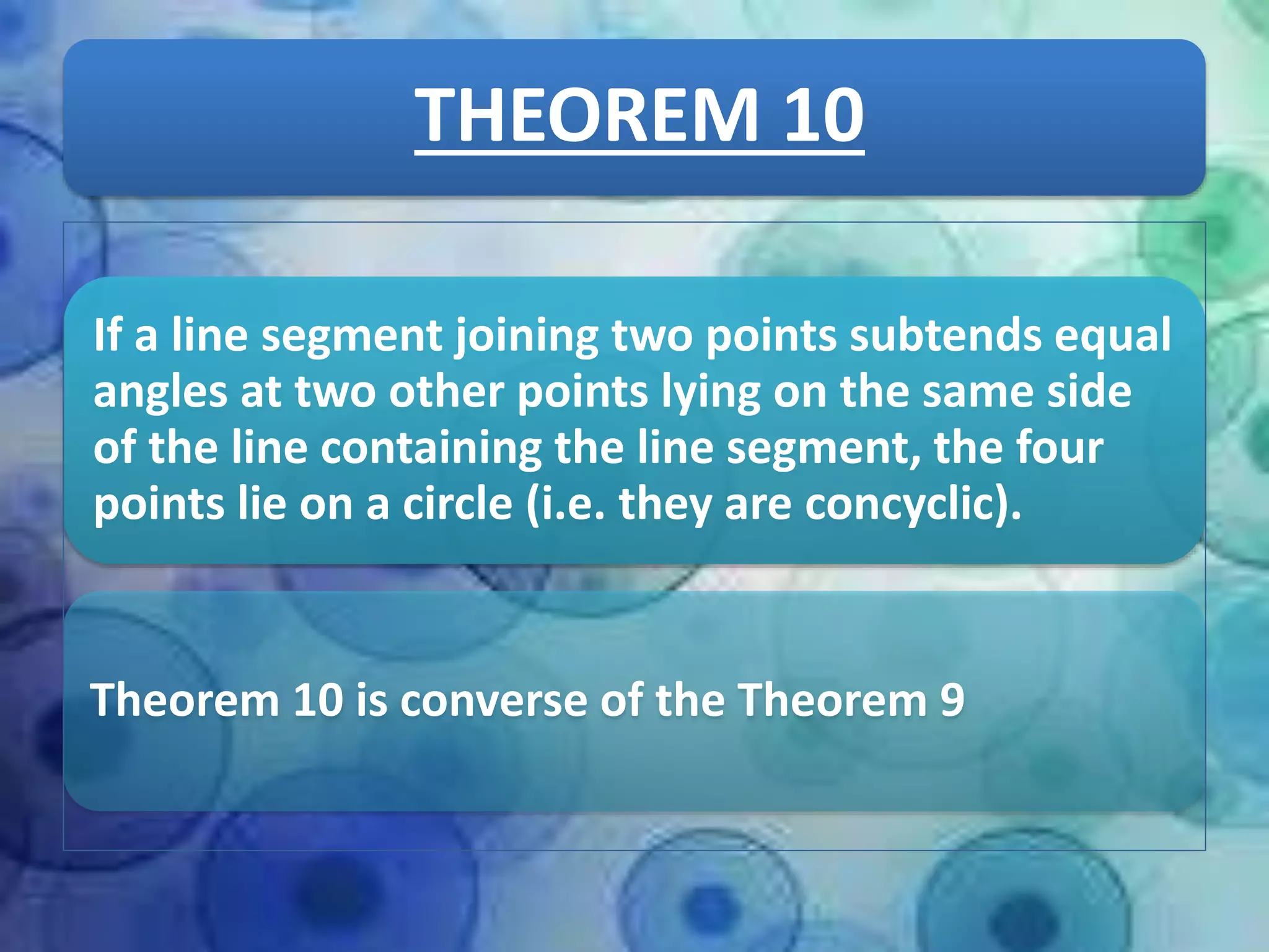 Circles class 9 | PPTX