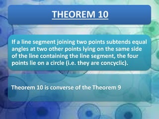 Circles class 9 | PPTX