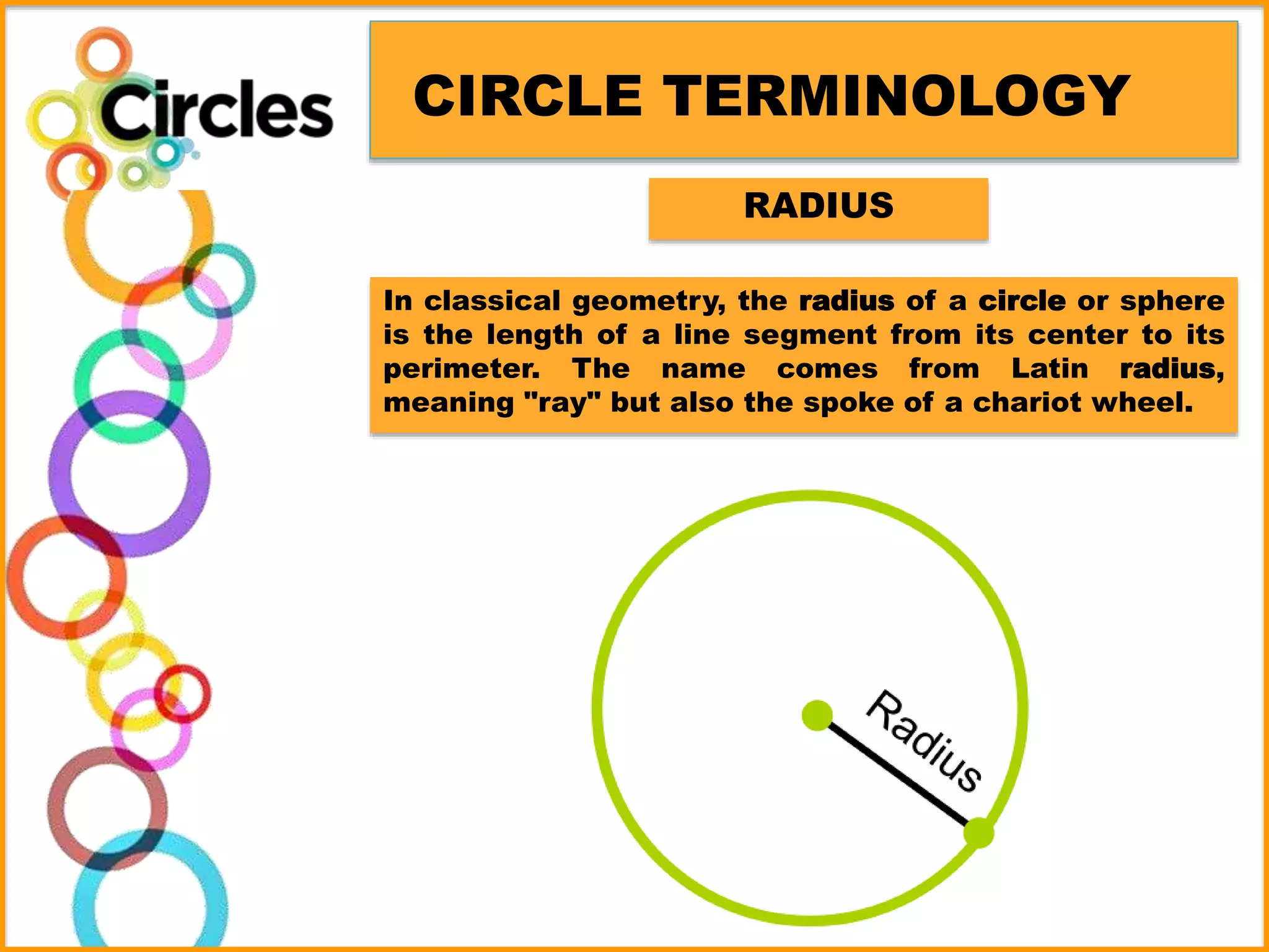 Basic Concepts of Circles | PPTX