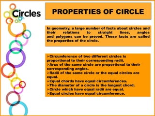 Basic Concepts of Circles | PPTX