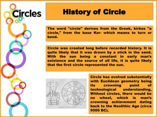 Basic Concepts of Circles | PPTX
