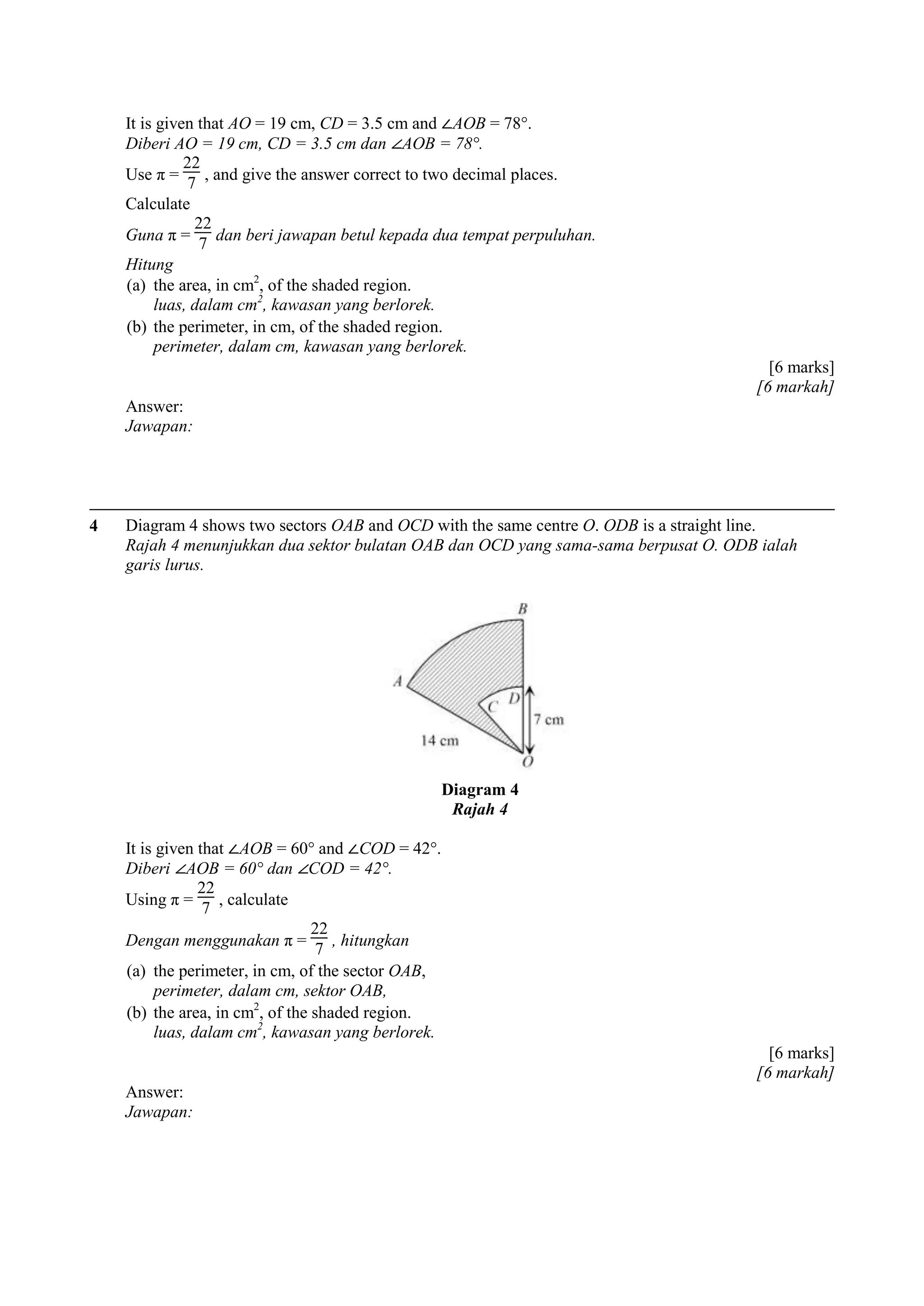 Circle & solid geometry f3 | PDF