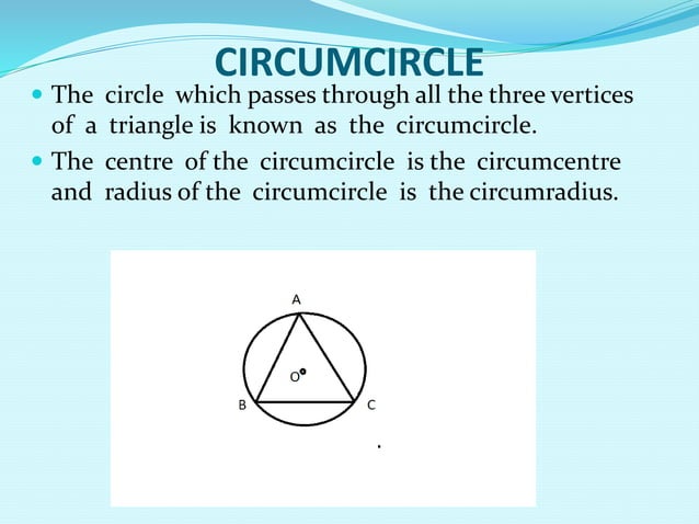 A POWERPOINT PRESENTATION ON CIRCLES | PPT