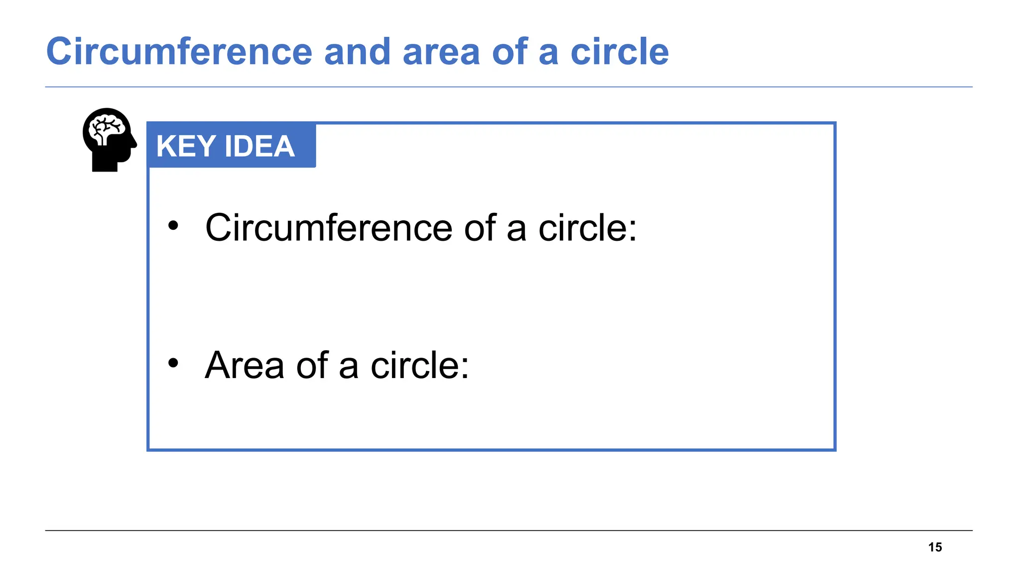 Circles PPT.pptx finding the area and circumference of a circle | PPTX