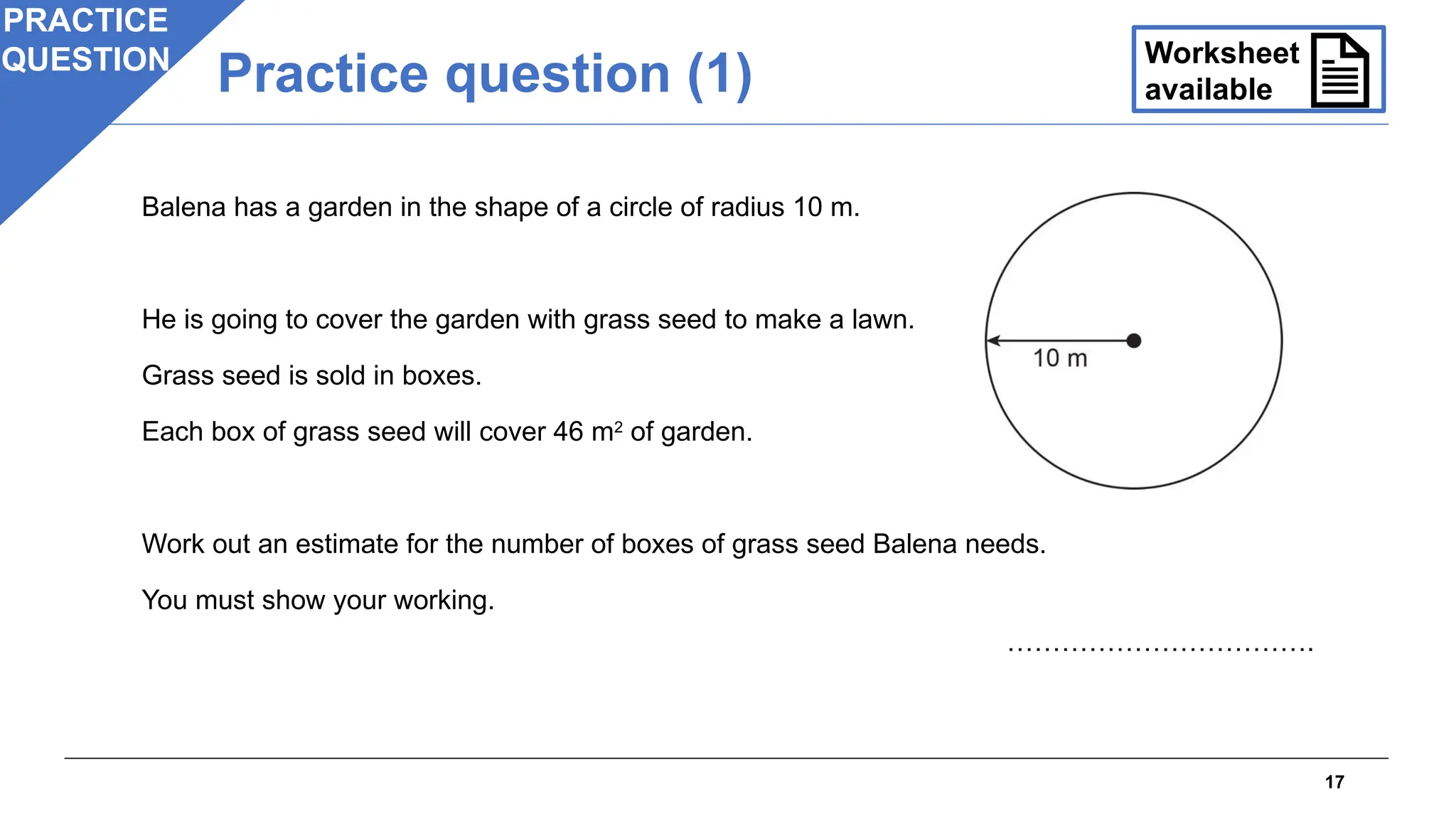 Circles PPT.pptx finding the area and circumference of a circle | PPTX