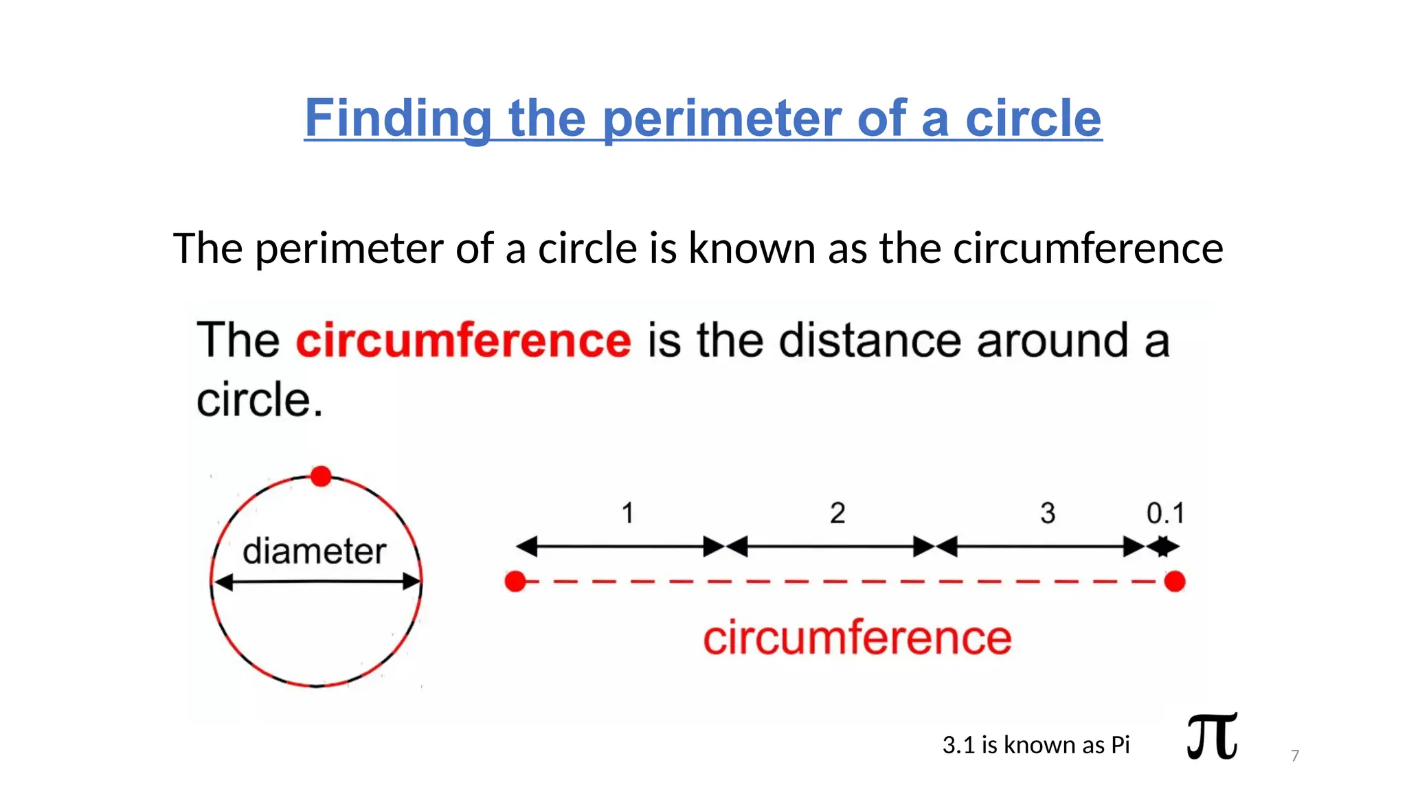 Circles PPT.pptx finding the area and circumference of a circle | PPTX