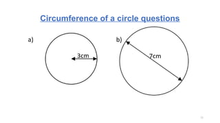 Circles PPT.pptx finding the area and circumference of a circle | PPTX
