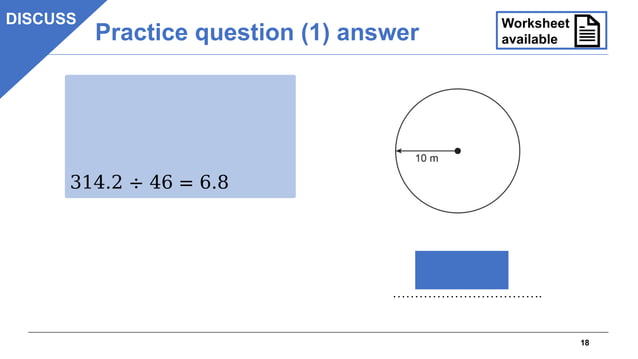 Circles PPT.pptx finding the area and circumference of a circle | PPTX