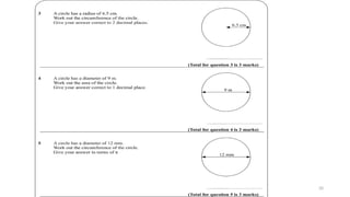 Circles PPT.pptx finding the area and circumference of a circle | PPTX