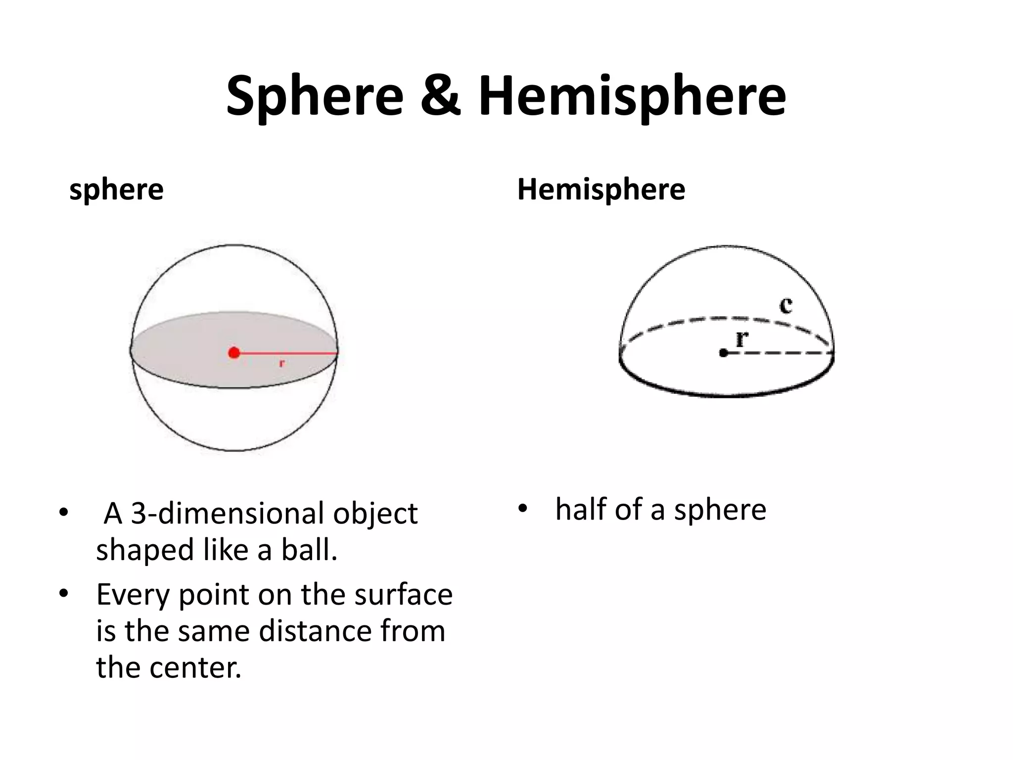 Circles & Sphere | PPTX