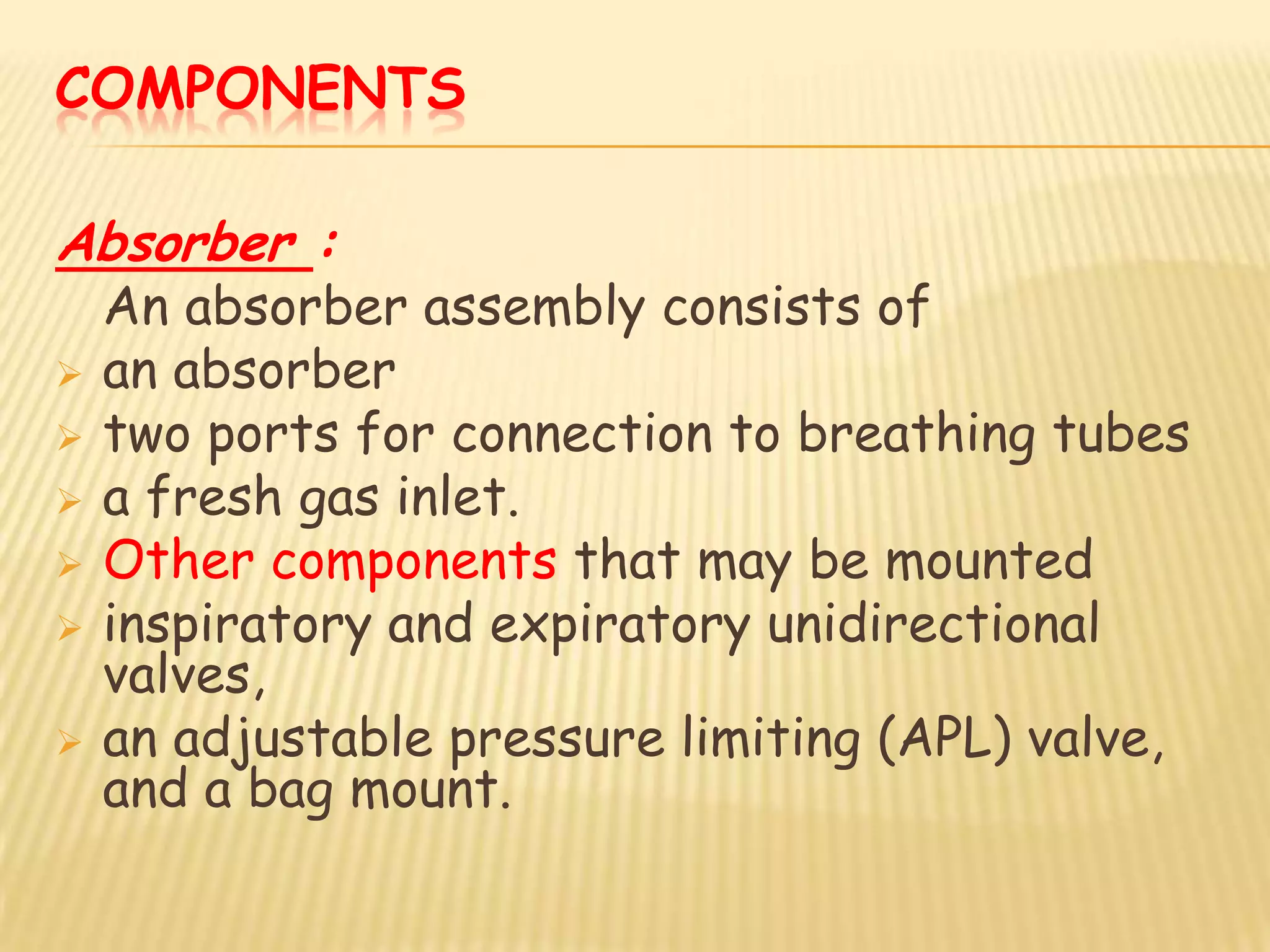 Circle system low flow anesthesia | PPTX