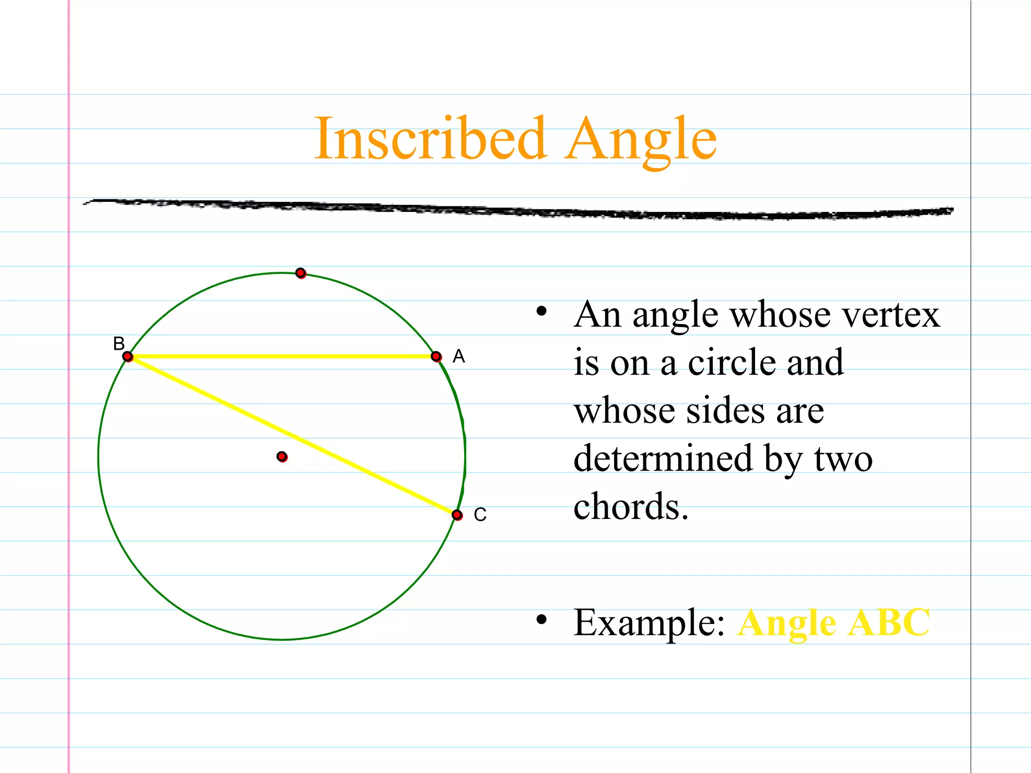 Circle terminology | PPT