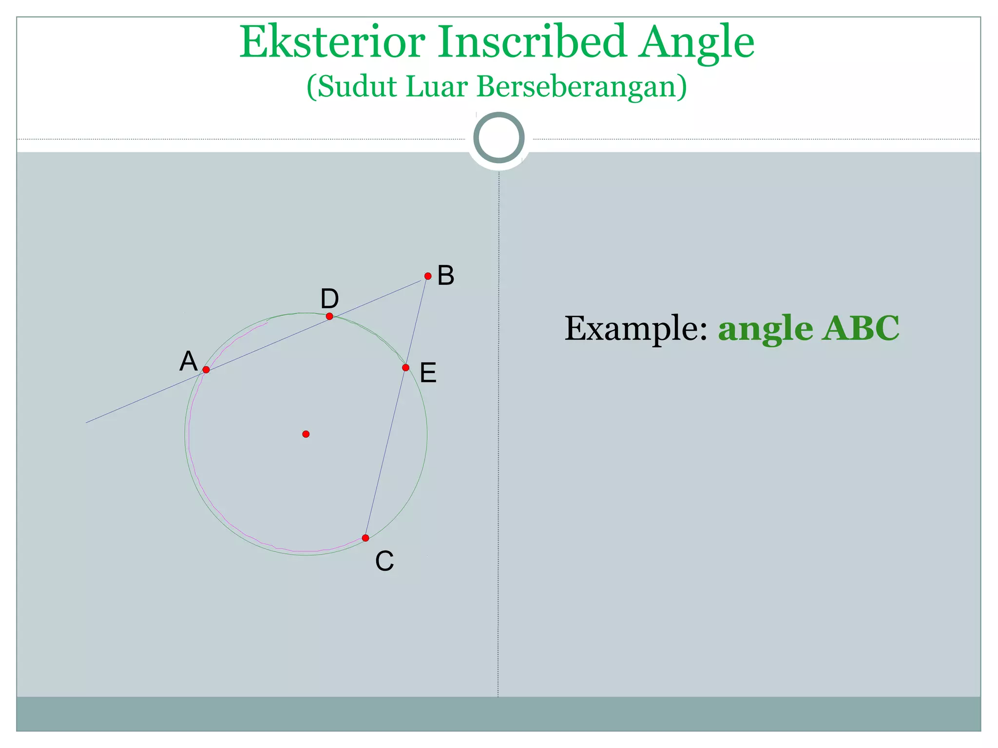 Circle Terminology | PPT