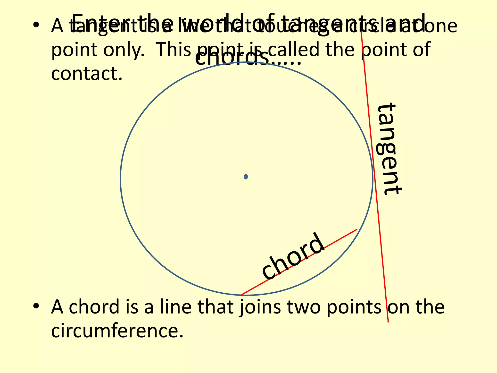 Circle theorem powerpoint | PPTX