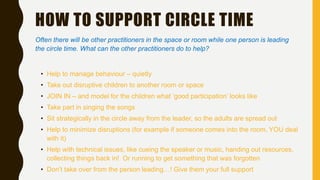 Circle time | PPTX