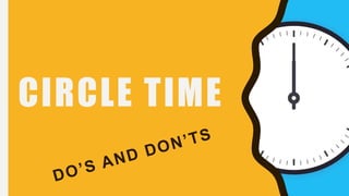 Circle time | PPTX