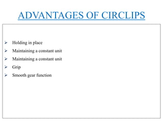 Circlips | PPTX