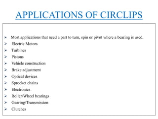 Circlips | PPTX