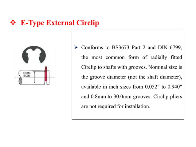 Circlips | PPTX