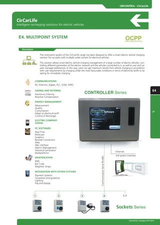 Circontrol Circarlife Catalogue 2013 2014 - EV Charging Stations | PDF